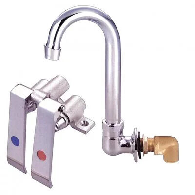 Bulk Premium Nella Knee Valve Assembly & Gooseneck Faucet for Sink ...