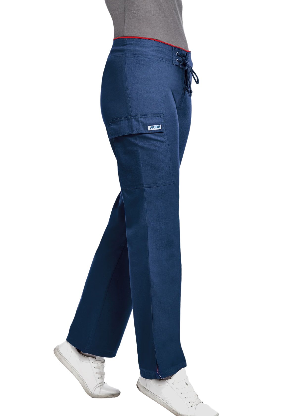 MOBB Low Rise Lace Up Flare Tall Pant | Stylish Medical Scrub Pants