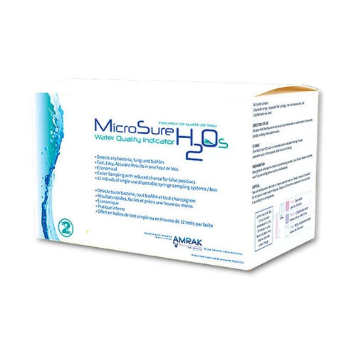 MicroSure H2O Water Quality Testing Kit 12 Tests/box (MSH2OS-012 ...