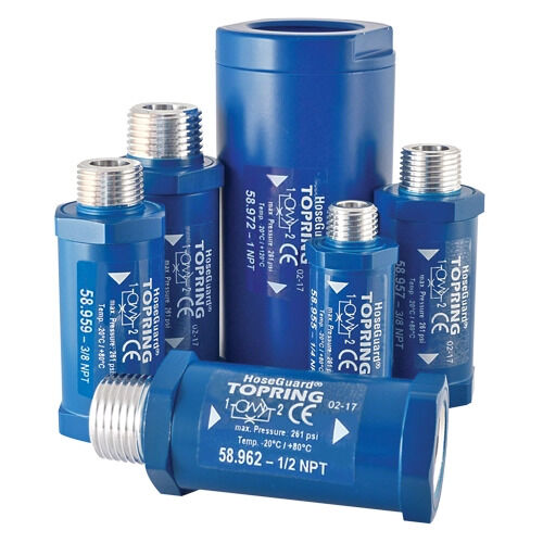 Topring Anti Hose Whip Safety Valves, 261.0 psi - Each (58.962) | Linen ...