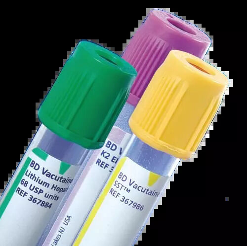 BD Vacutainer Plastic Blood Collection Tube with K2EDTA, 10ml Lv, 100 ...