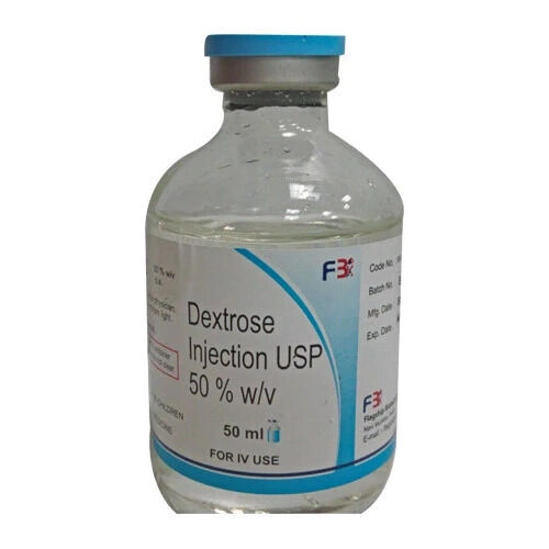 Dextrose 50% Injection USP 50ml Vial 25/tray Non-Returnable | Linen Plus
