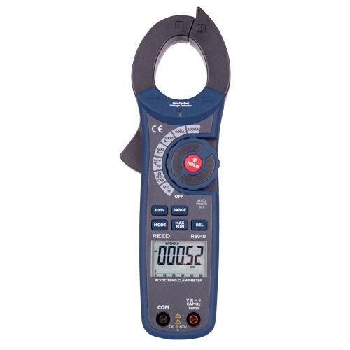 Reed Instruments AC/DC Clamp Meter with ISO Certificate, AC/DC, AC/DC ...