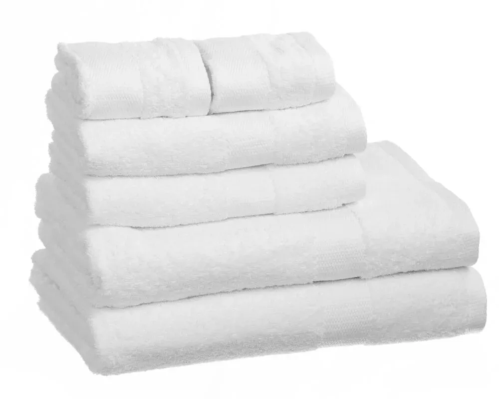 Immerse Luxury Hospitality Dobby Border Bath Towels - Premium 86/14 ...