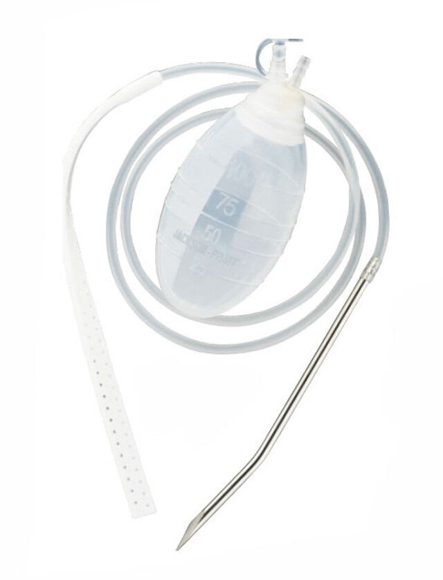 Jackson-Pratt Reservoir Kit w/ Trocar & Full Perforation, Silicone ...