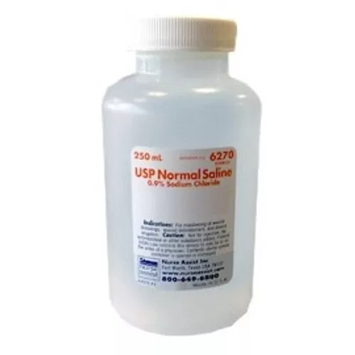 Normal Saline (0.9% Sodium Chloride) For Irrigation 250ml Bottle ...