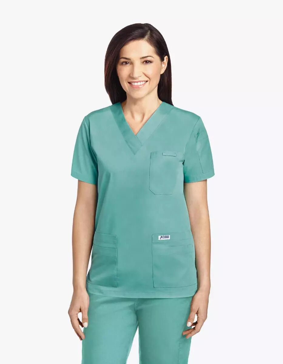 520T - MOBB 6 Pocket Scrub Top | Linen Plus