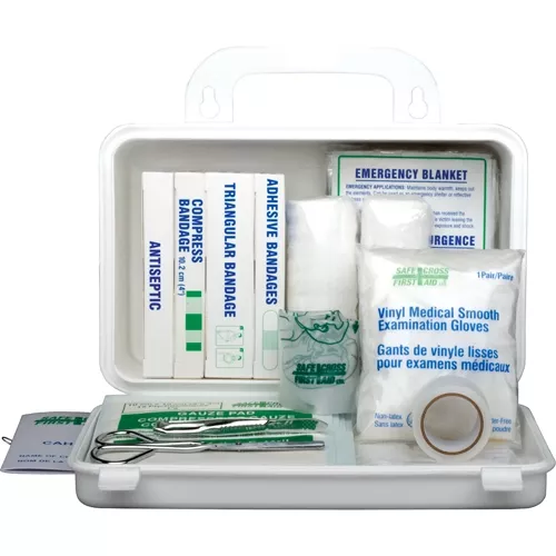 Safecross First Aid Kits, Federal, Plastic Box, Unitized, Class 1 ...