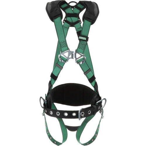 MSA V-Form™ Construction Harness, Work Positioning/Fall Arrest, AP, 400 ...