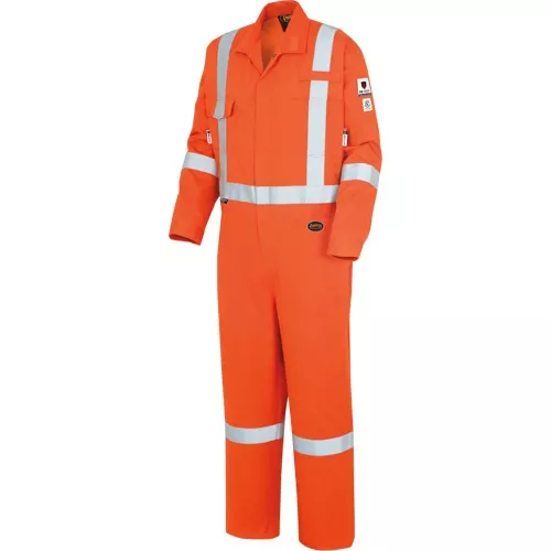 Pioneer "The Rock" FR-Tech® High Visibility FR/Arc Rated Coveralls, 40 ...