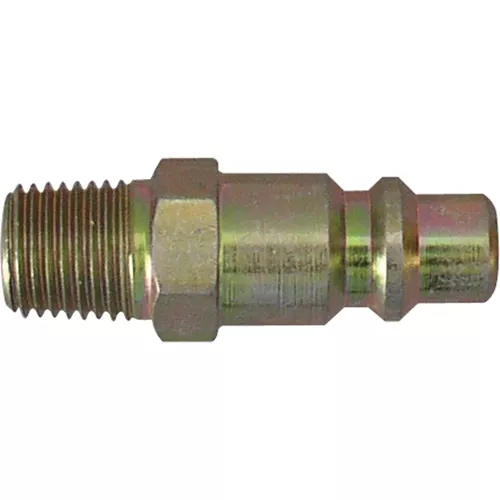 Topring Quick Couplers - 3/8" Industrial, One Way Shut-Off - Plugs, 1/2 ...
