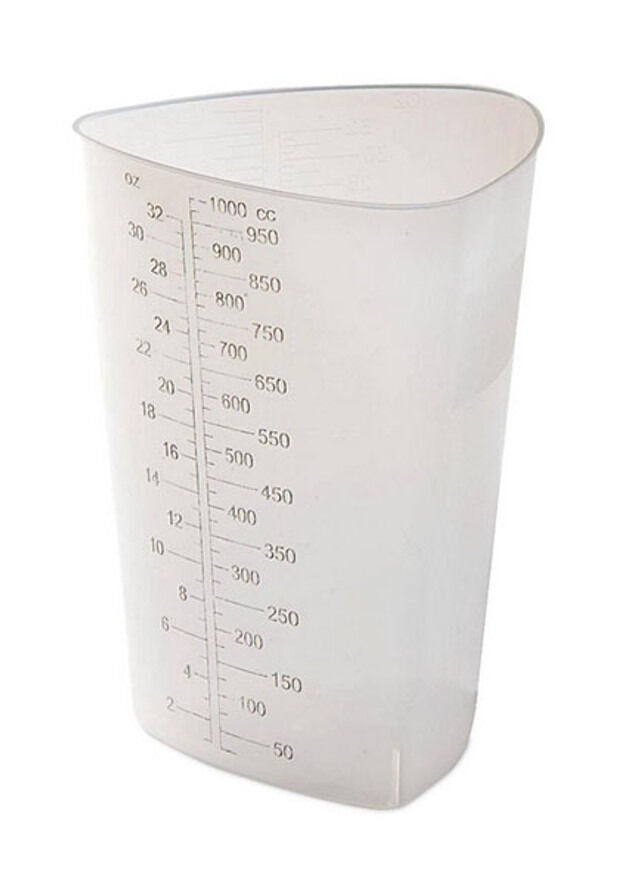Triangular Graduated Measuring Container 32oz/1,000cc, 200/case | Linen ...