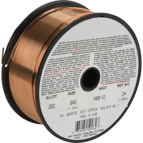 Weldcote Metals Welding Wire, 0.035", Deoxidized Copper - | Linen Plus ...