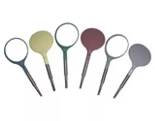 Zirc Crystal HD #5 Mouth Mirrors Assorted Classic (12 pack) | Linen Plus